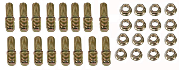 Big Block Chevy Header Stepped 3/8" to 5/16" Studs Mounting Kit - CP ...