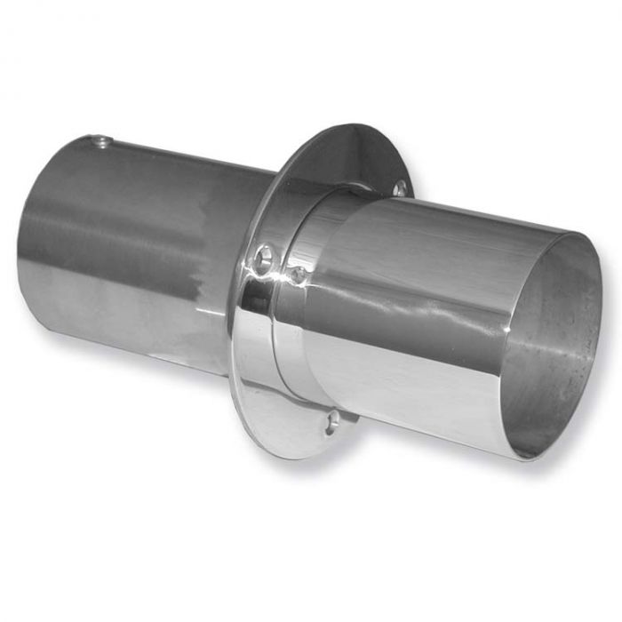 CP Performance - 4" Straight Cut Exhaust Tips (Pair) 4” External Length ...