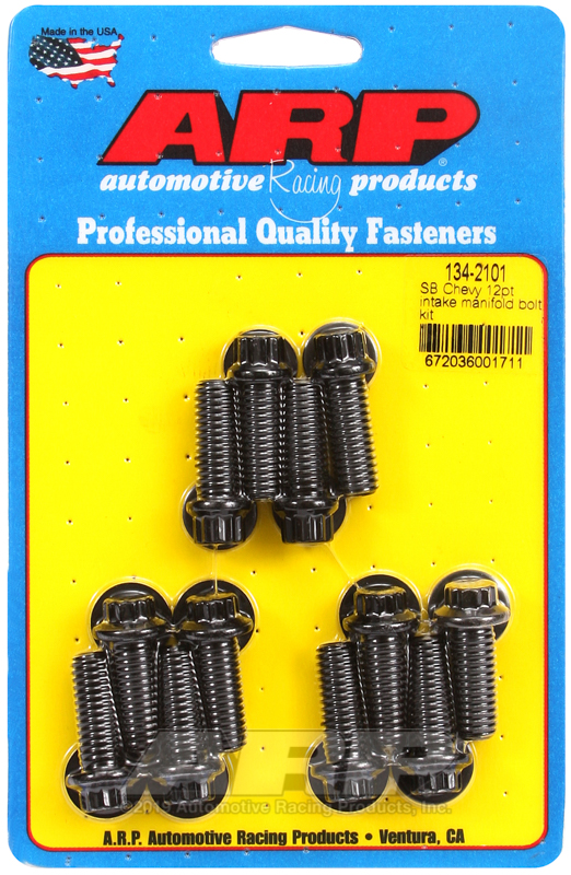 SB Chevy 12pt intake manifold bolt kit (3/8 socket - CP Performance