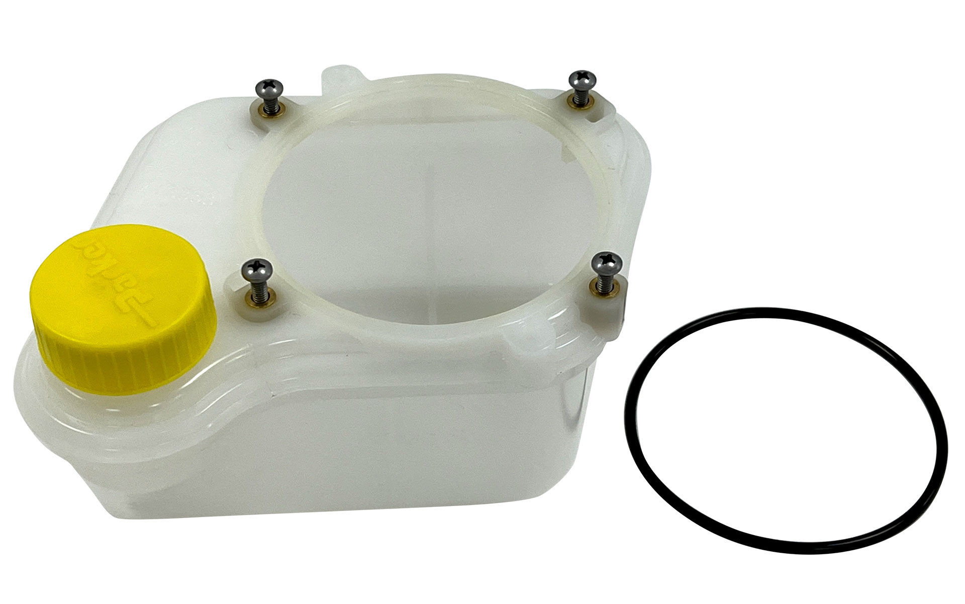 CP Performance - Trim Pump Reservoir - "Late" Model Four Bolt Style - Left Hand Inlet