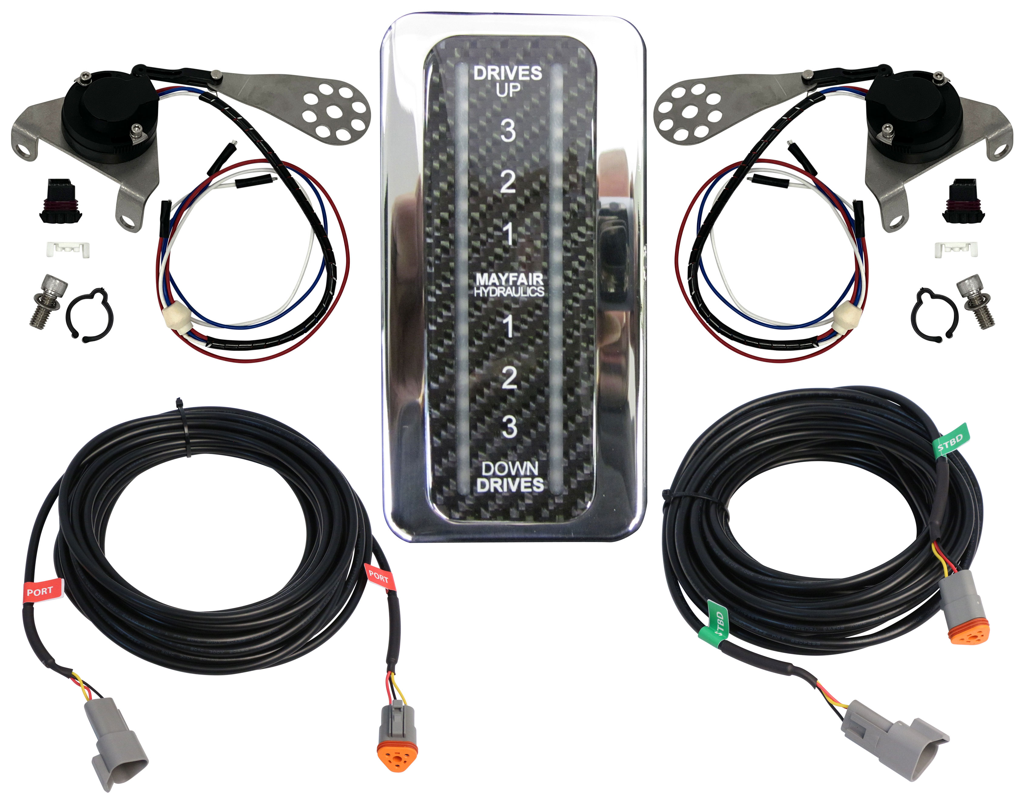 CP Performance - LED Trim Indicator Kit for Dual Mercury Bravo Outdrives