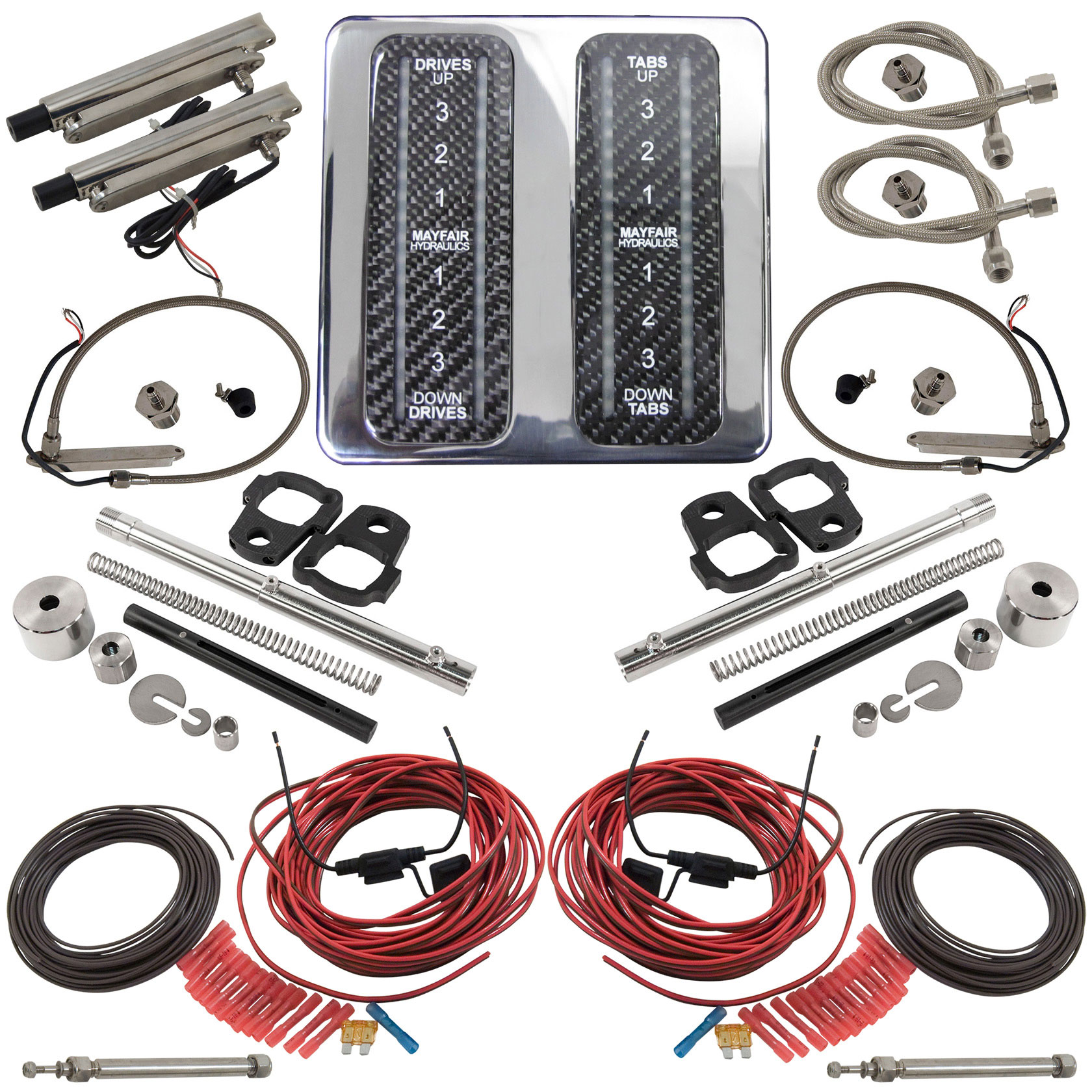CP Performance - LED Trim Indicator Kit for Dual Mercury Speedmaster ...