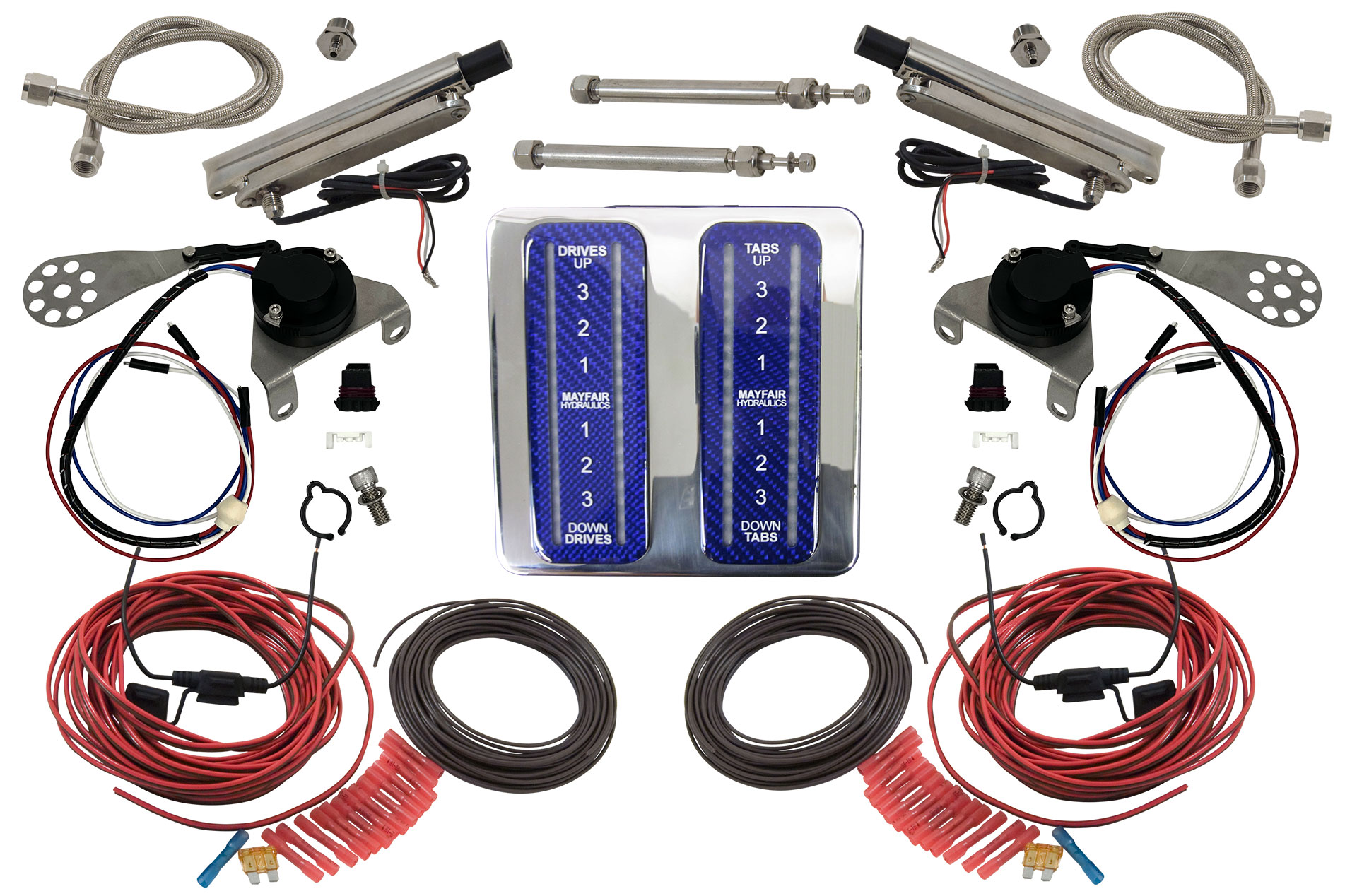 CP Performance - LED Trim Indicator Kit for Dual Mercury Bravo ...