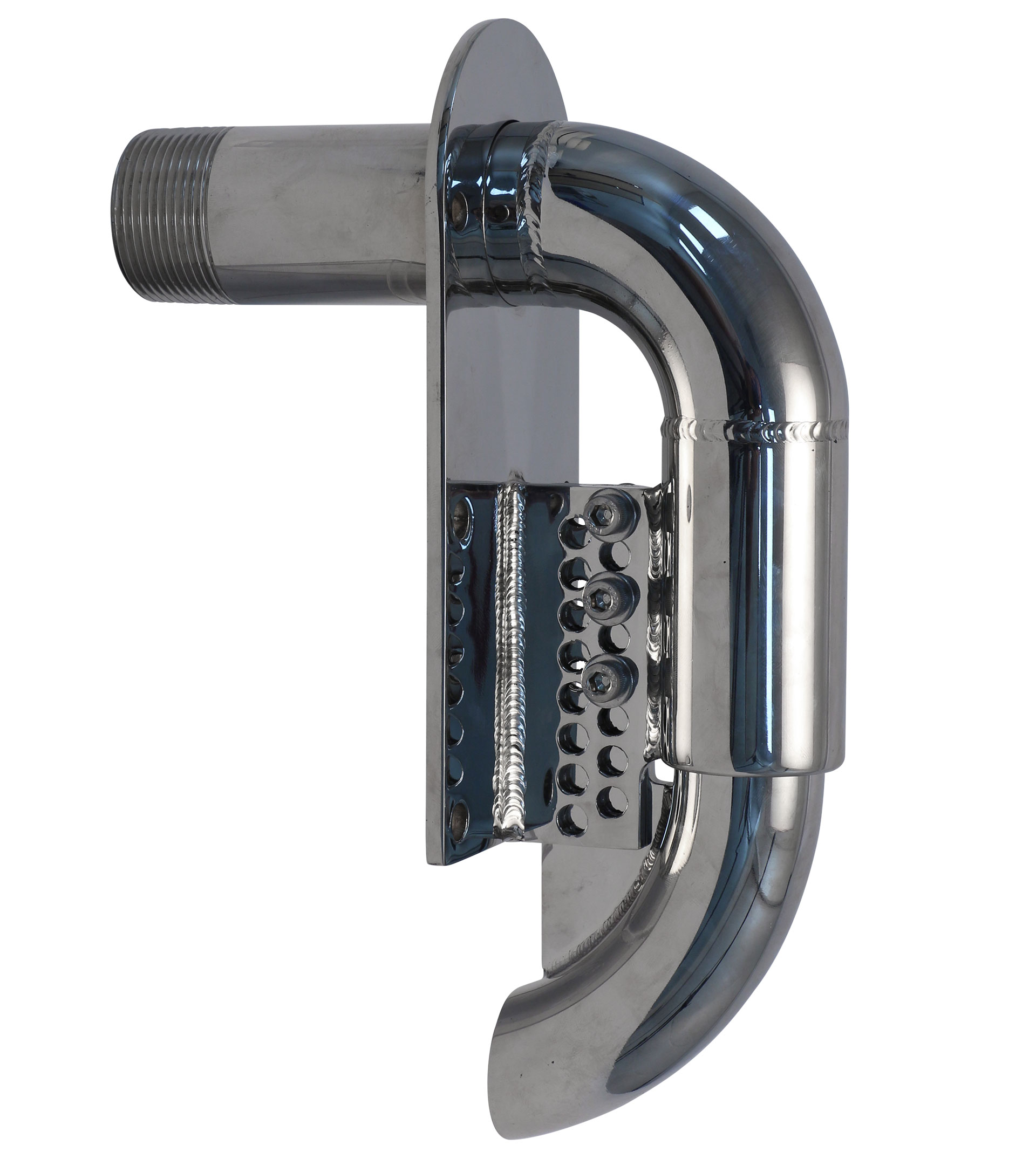 CP Performance - 1.25" Male NPT High Performance Transom Mount Adjustable Water Pick-Up