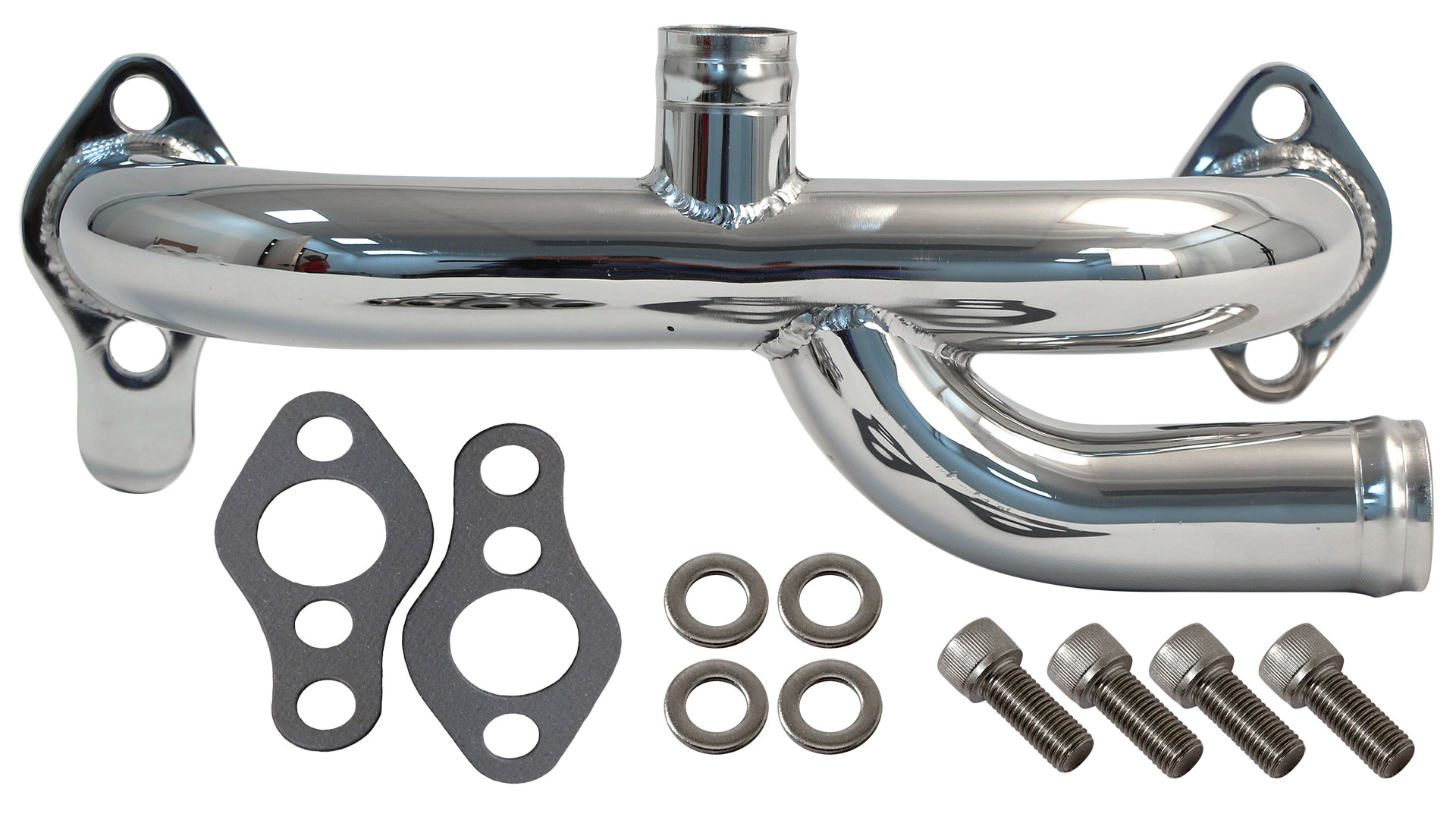 CP Performance - SBC Standard 1-1/4" Slip-On Port Entry Water Inlet ...