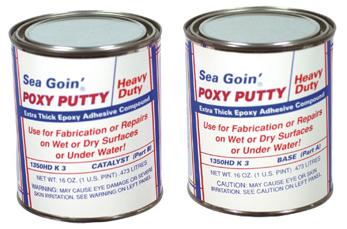 CP Performance - Heavy Duty Sea Goin' Poxy Putty - 3 lbs / 1 Quart
