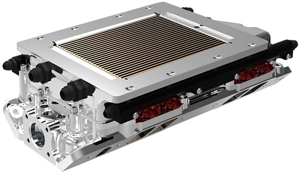 CP Performance - Direct Port EFI Intercooled Manifold, BBC, 10.2" Tall ...