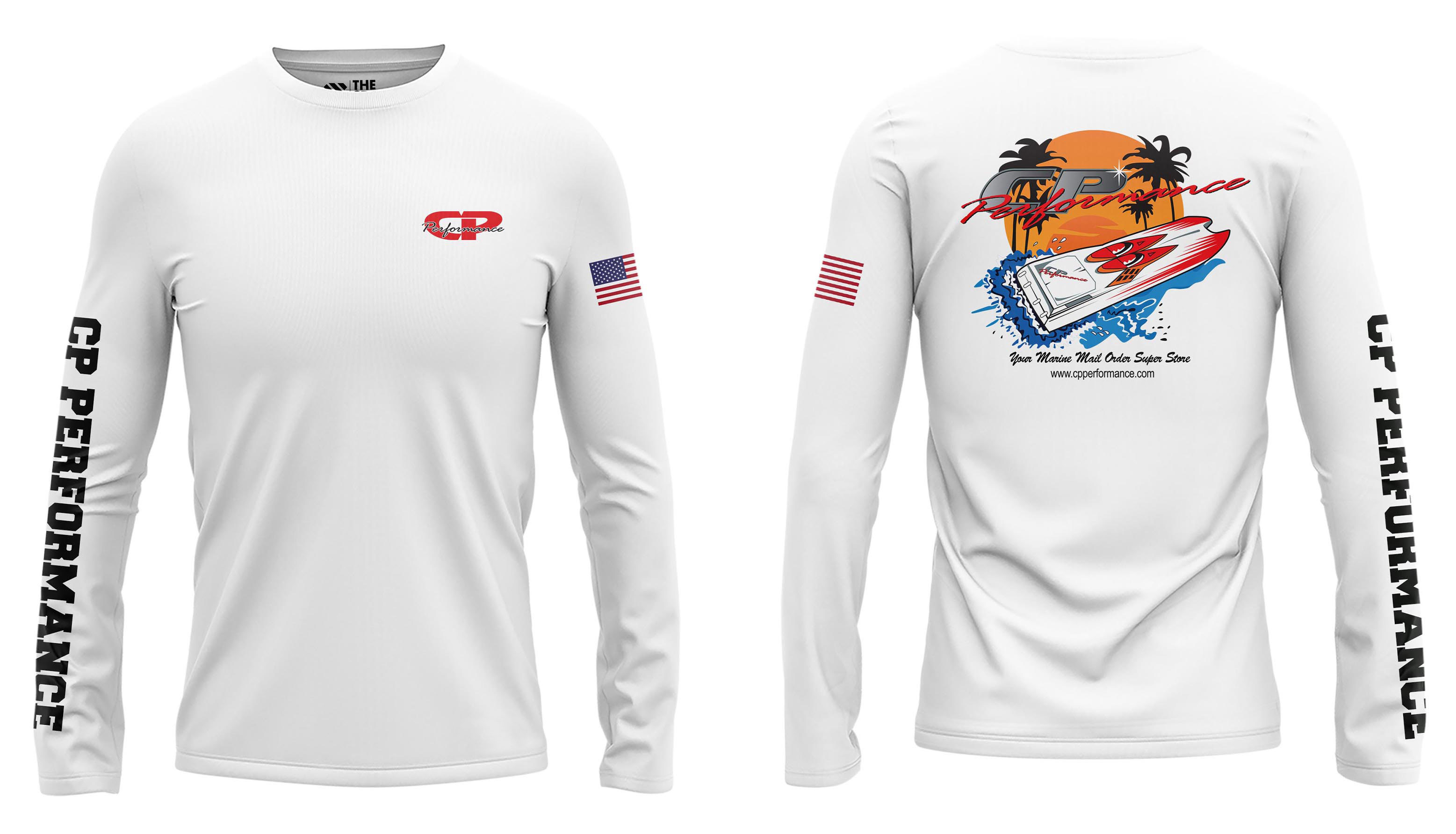 CP Performance - CP Performance Long Sleeve Moisture Wicking Sport Shirt