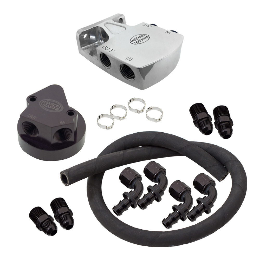CP Performance - BBC Gen. 4 Oil Filter Relocation Kit - Standard