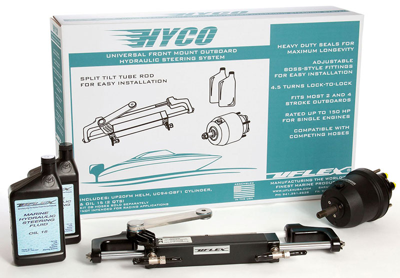 CP Performance - HYCO Up to 150HP Outboard Steering Kit
