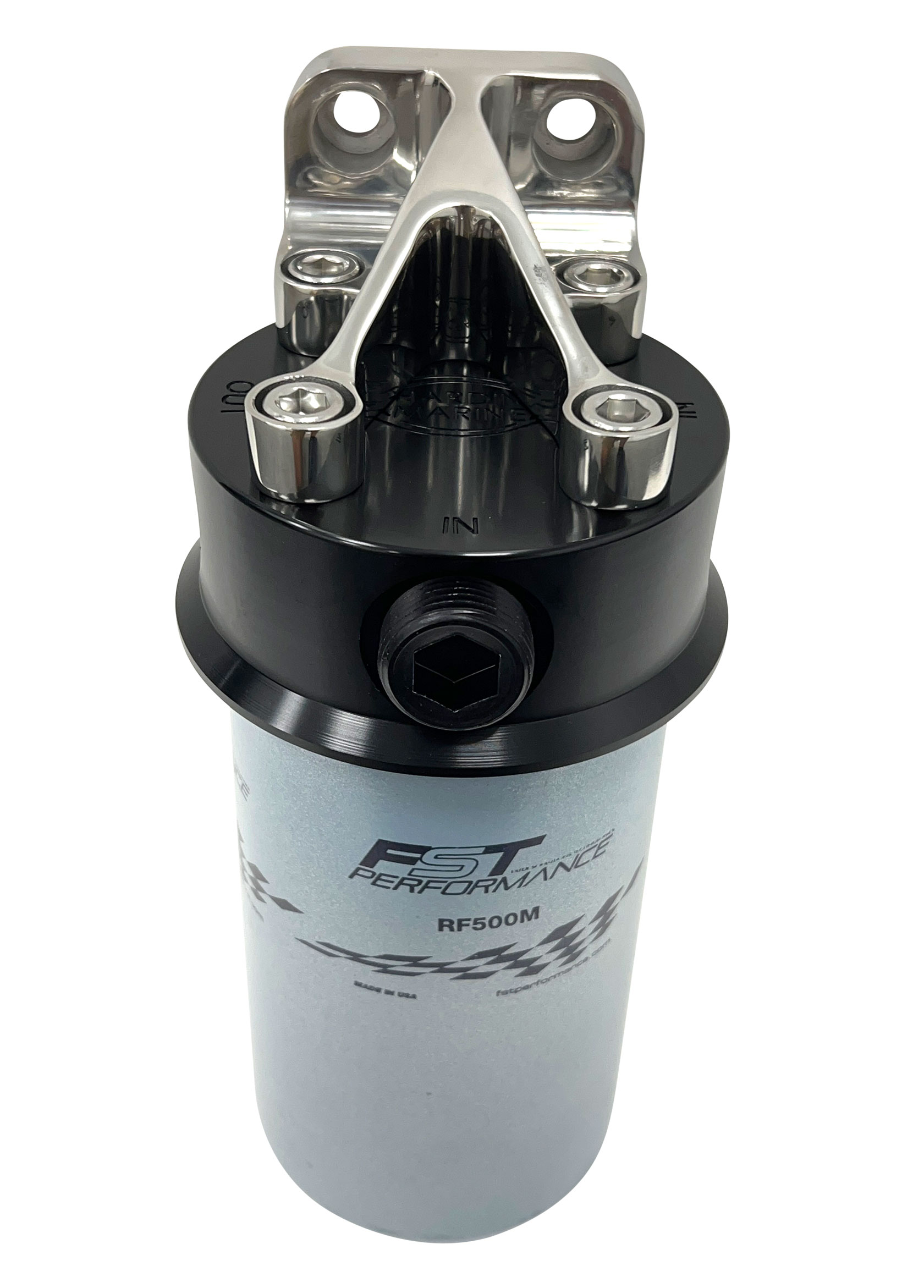 CP Performance - Xtreme Stainless Steel Fuel Filter Head with FST ...