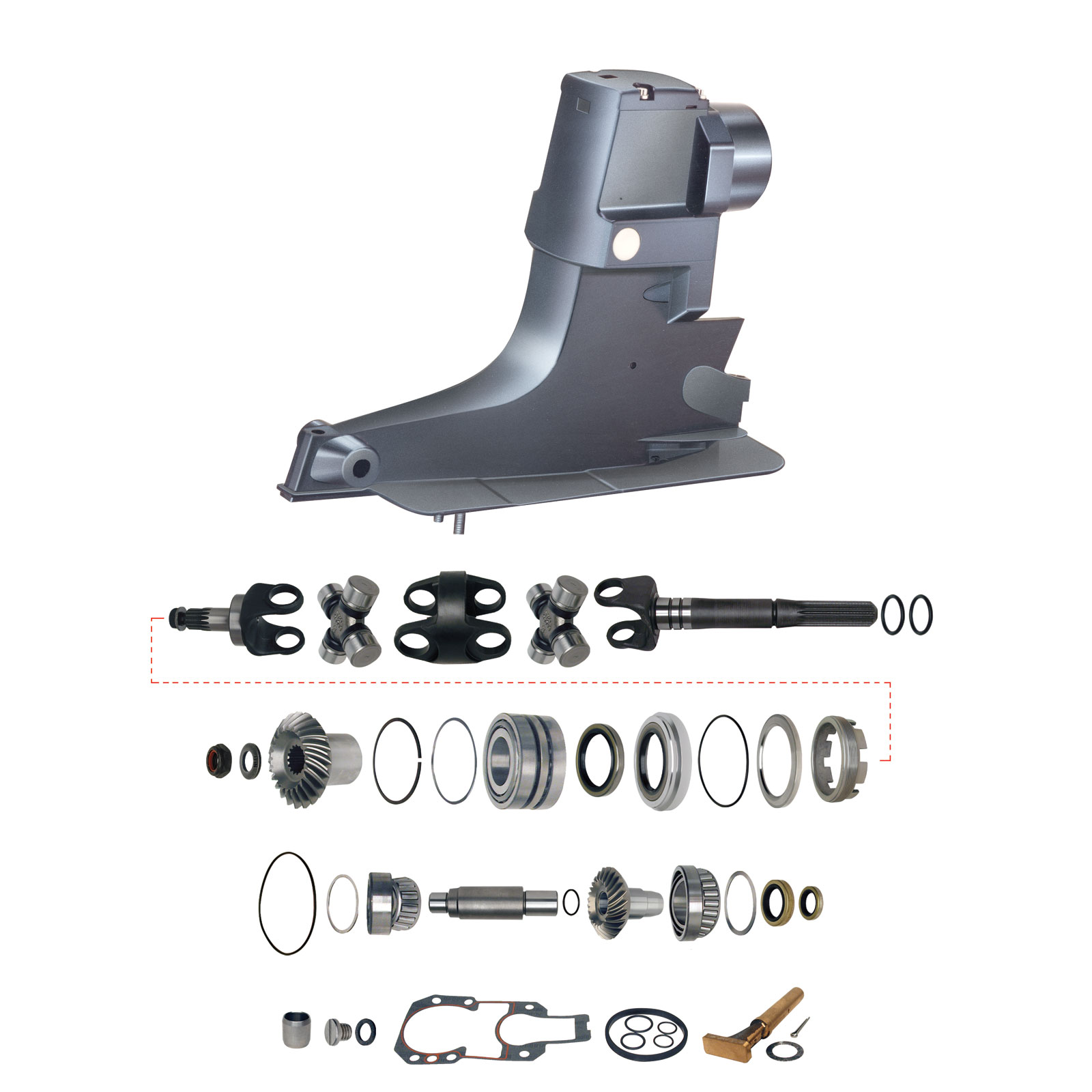 CP Performance - Complete Drive Shaft Housing Kit