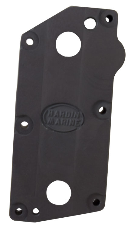 CP Performance - 15 Plate Cast Aluminum Oil Cooler Cover, Starboard Side
