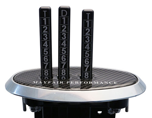 CP Performance - Three Stick Electronic / Digital Heads Up Trim Indicators